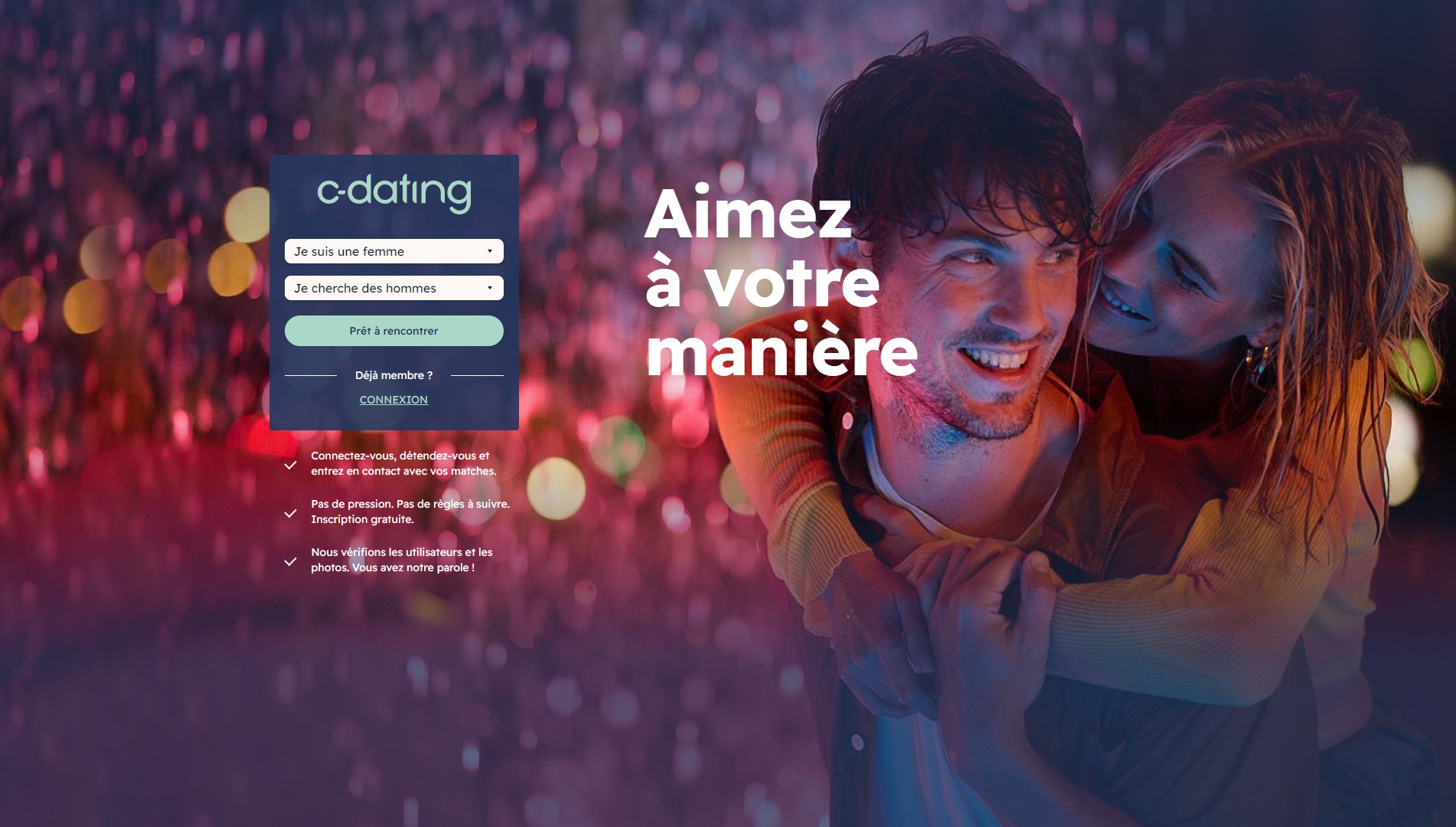 → Notre avis sur C-Dating (2024) » Avantages, inconvénients et tarifs